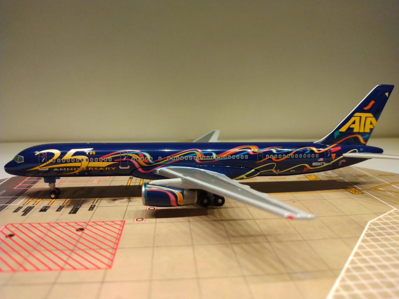 American Trans Air B757-200 1998 N520AT L.jpg | MAF - Model Airliner Forum