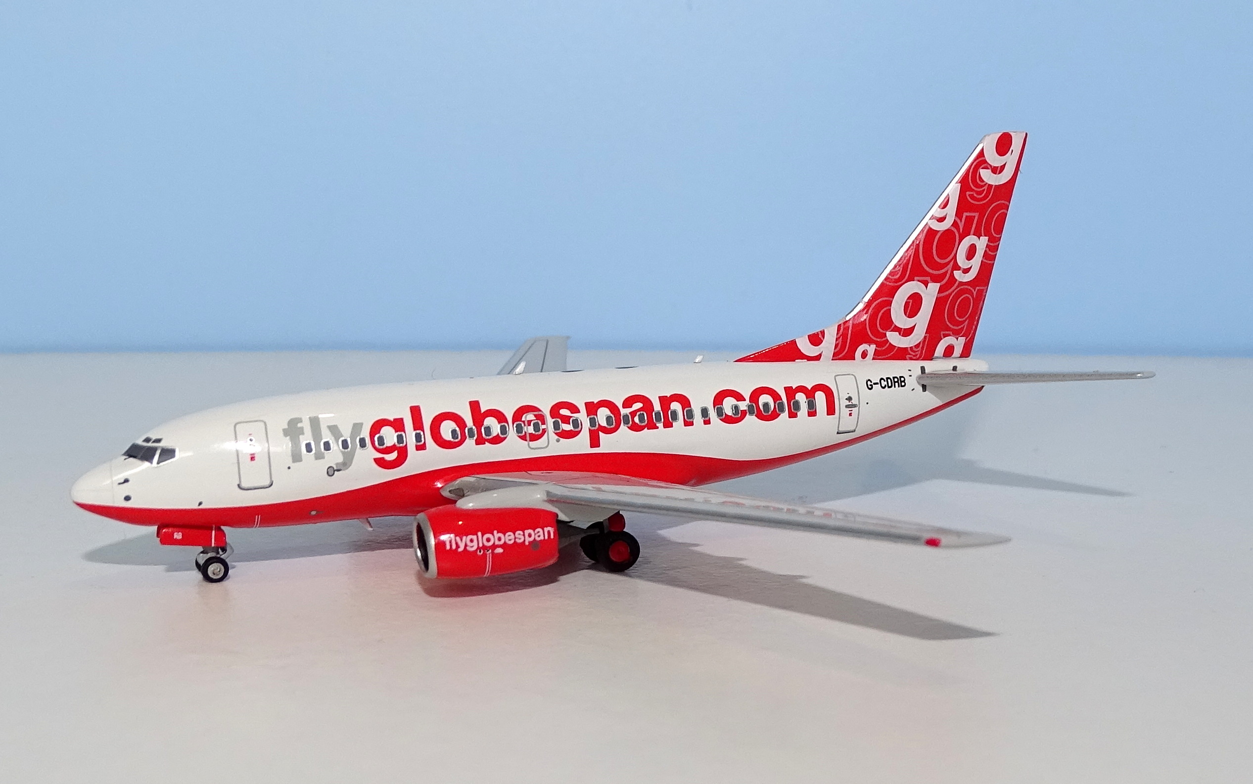 GLOBESPAN_B736_01.JPG | MAF - Model Airliner Forum