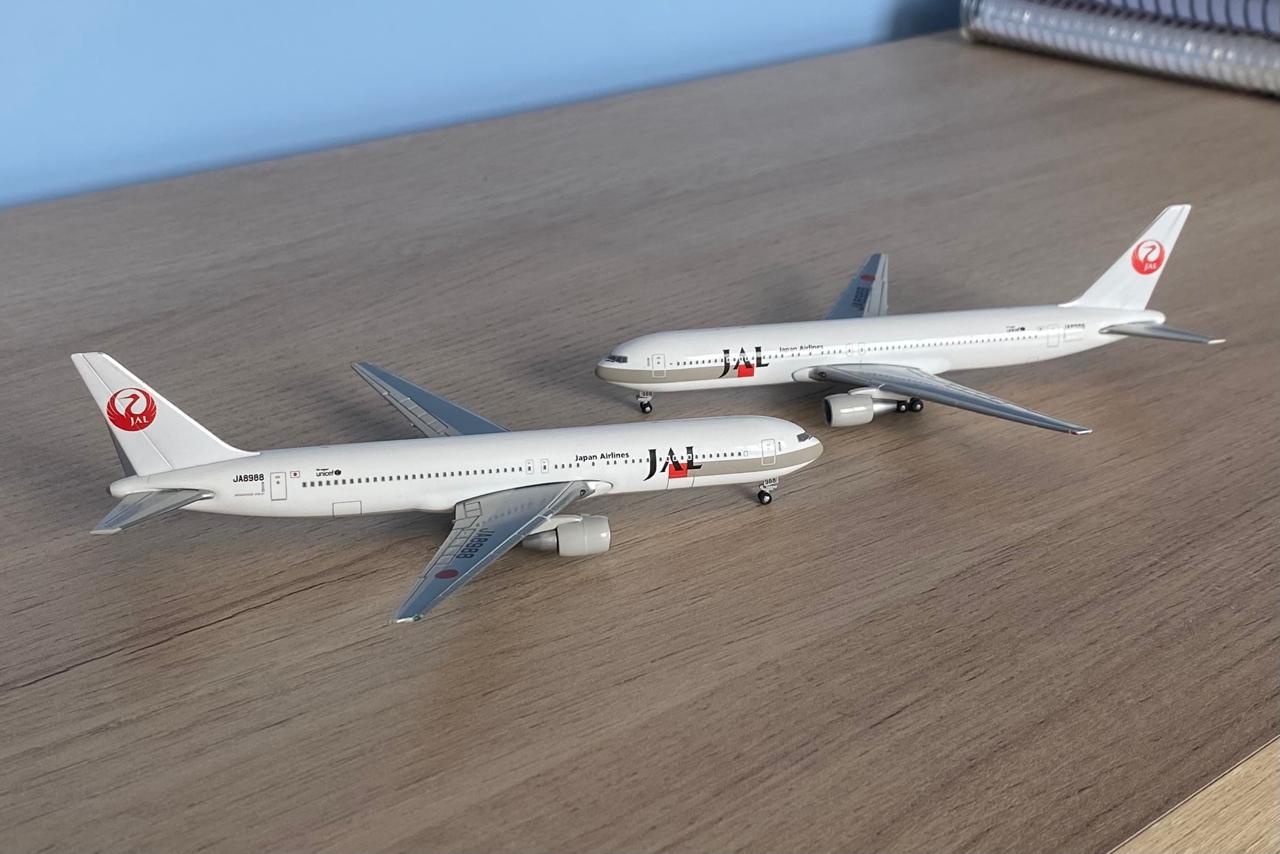 JAL 767 duo.jpeg | MAF - Model Airliner Forum