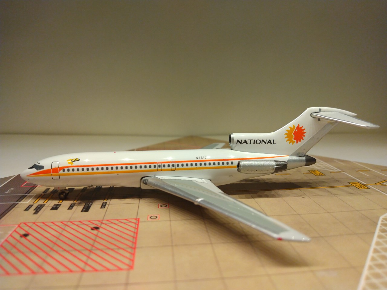 National B727-035 N4617 L.jpg | MAF - Model Airliner Forum