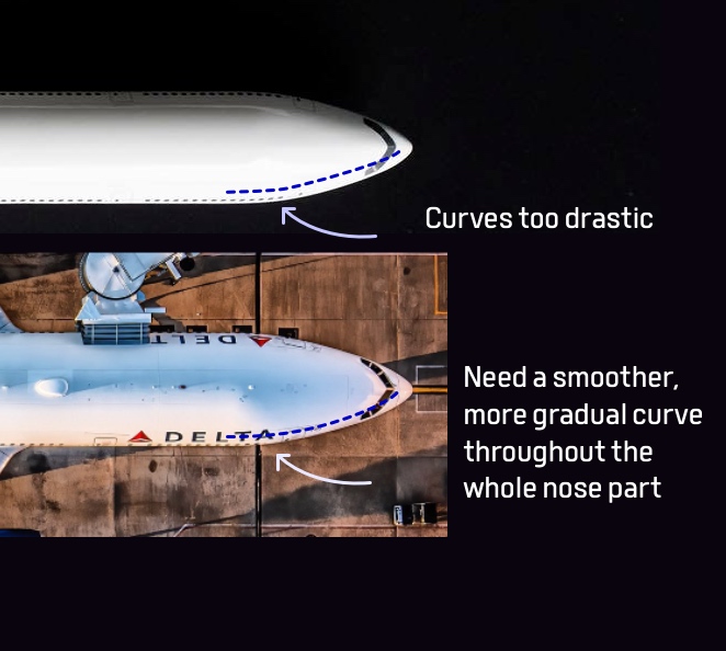 Nose Curve.jpg | MAF - Model Airliner Forum