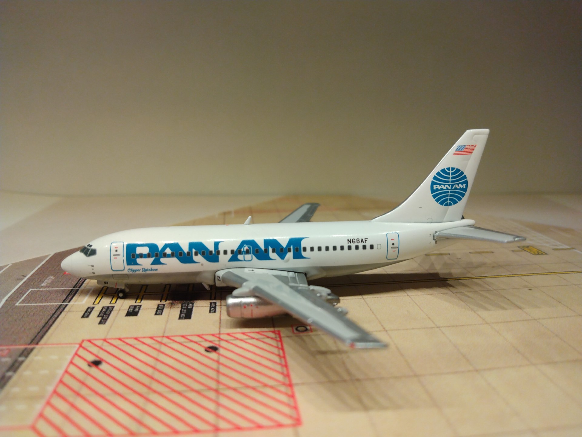Pan Am 737-222 N68AF L.jpg | MAF - Model Airliner Forum