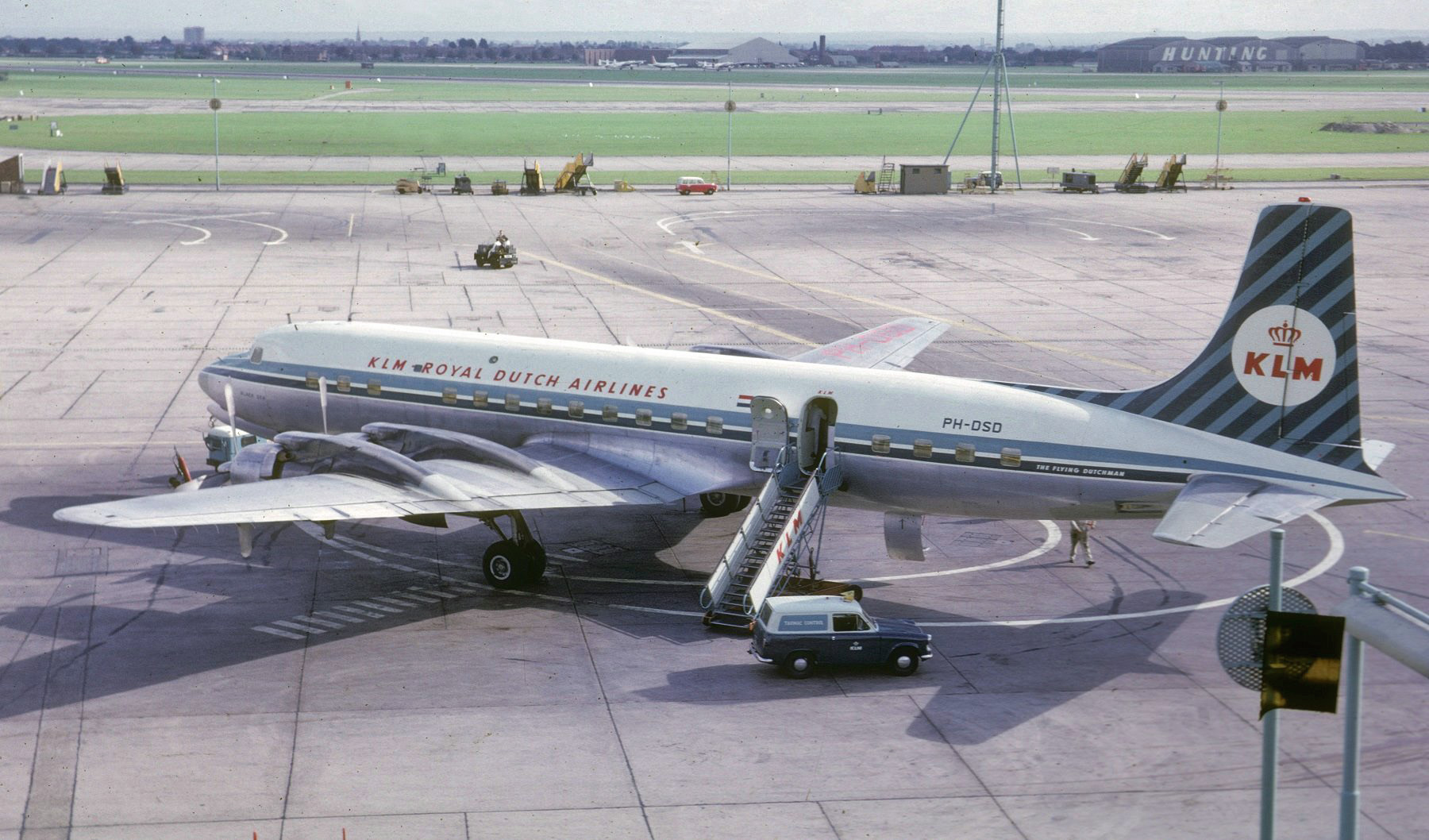 PH-DSD, DC-7C, KLM, LAP, circa 1961.jpg | MAF - Model Airliner Forum