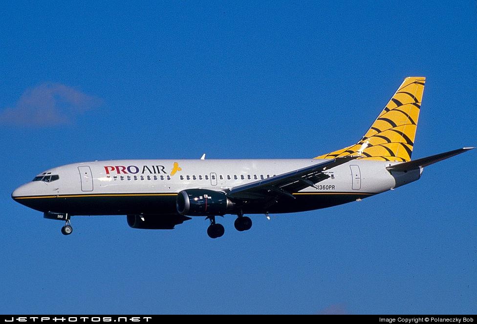 ProAir 737-3U3 N360PR L.jpg | MAF - Model Airliner Forum
