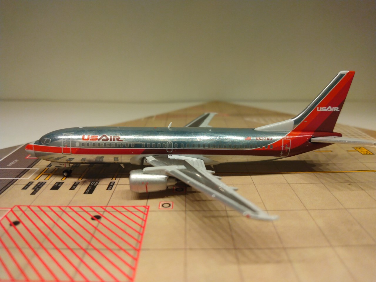 USAir B737-300 1980 N523AU L.jpg | MAF - Model Airliner Forum